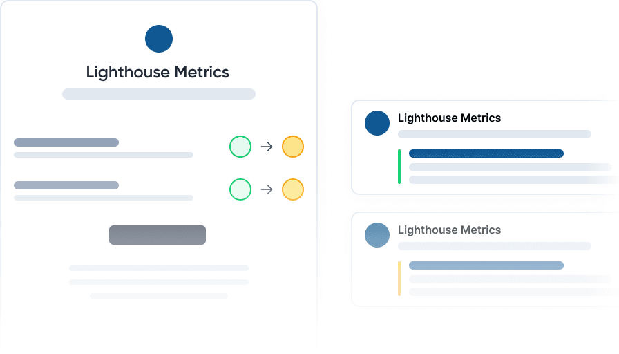 Monitoring | Lighthouse Metrics